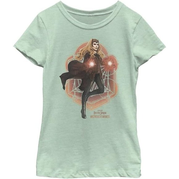 Marvel | Shirts & Tops | Next Level Marvel Girls Wanda Mandala Tshirt ...